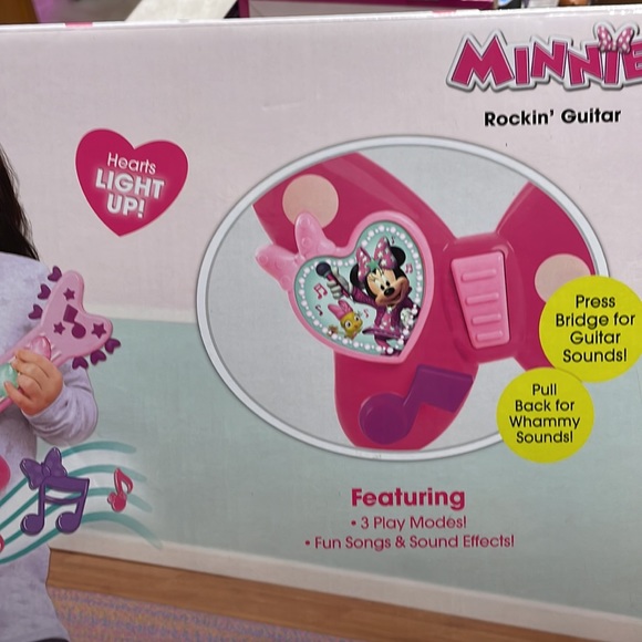 Disney | Toys | Disney Junior Minnie Mouse Rocking Guitar | Poshmark
